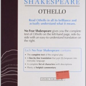 Othello: No Fear Shakespeare Side-by-Side Plain English (Volume 9)