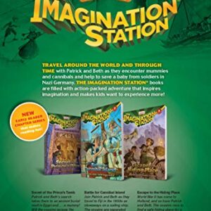 Imagination Station Books 3-Pack: Secret of the Prince's Tomb / Battle for Cannibal Island / Escape to the Hiding Place (AIO Imagination Station Books)