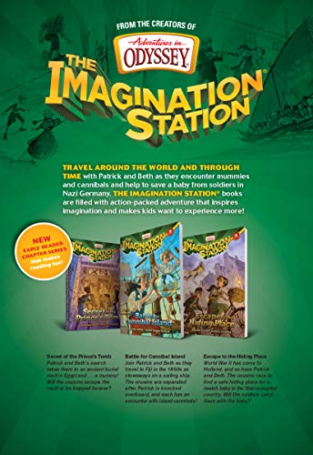 Imagination Station Books 3-Pack: Secret of the Prince's Tomb / Battle for Cannibal Island / Escape to the Hiding Place (AIO Imagination Station Books)