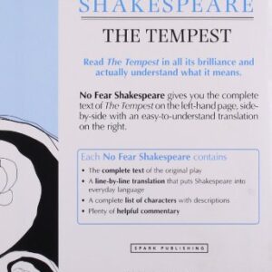 The Tempest: No Fear Shakespeare Side-by-Side Plain English (Volume 5)