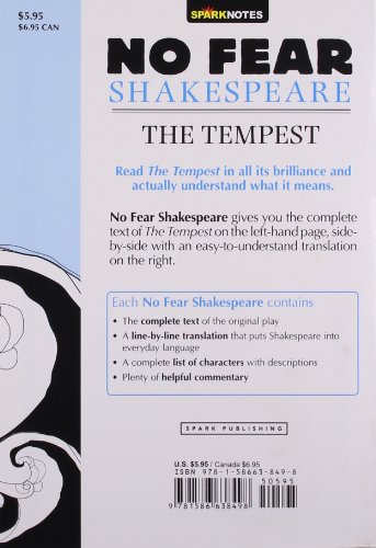 The Tempest: No Fear Shakespeare Side-by-Side Plain English (Volume 5)