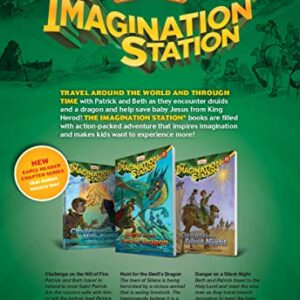 Imagination Station Books 3-Pack: Challenge on the Hill of Fire / Hunt for the Devil's Dragon / Danger on a Silent Night (AIO Imagination Station Books)