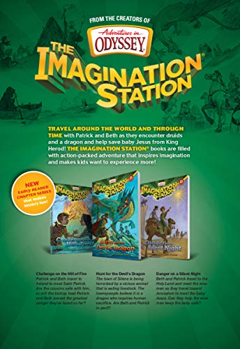 Imagination Station Books 3-Pack: Challenge on the Hill of Fire / Hunt for the Devil's Dragon / Danger on a Silent Night (AIO Imagination Station Books)