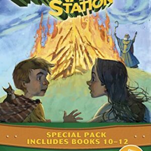 Imagination Station Books 3-Pack: Challenge on the Hill of Fire / Hunt for the Devil's Dragon / Danger on a Silent Night (AIO Imagination Station Books)