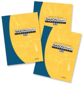 saxon math 5/4 homeschool: complete kit 3rd edition: 3rd edition