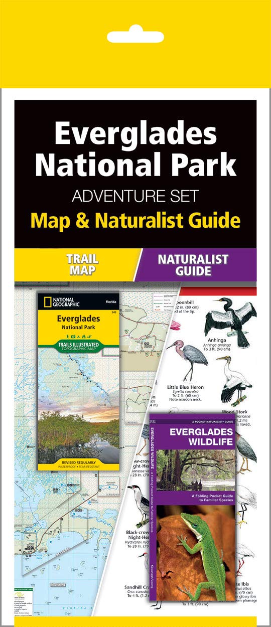 Everglades National Park Adventure Set: Trail Map & Wildlife Guide