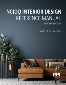 ppi ncidq interior design reference manual, seventh edition