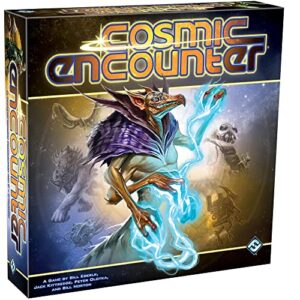 cosmic encounter 4th edition board game by fantasy flight games - classic intergalactic conquest strategy game for kids and adults, ages 14+, 3-5 players, 1-2 hour playtime