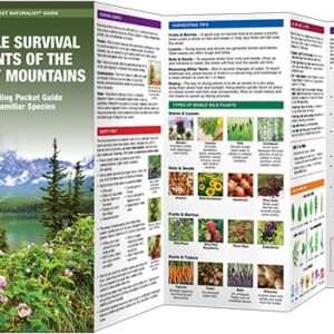 Edible Survival Plants of the Rocky Mountains: A Folding Pocket Guide to Familiar Species (Outdoor Recreation and Survival)