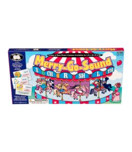 super duper publications | merry-go-sound® word, phrase, & sentence articulation board game | educational learning resource for children