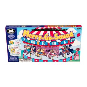 Super Duper Publications | Merry-Go-Sound® Word, Phrase, & Sentence Articulation Board Game | Educational Learning Resource for Children