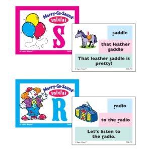 Super Duper Publications | Merry-Go-Sound® Word, Phrase, & Sentence Articulation Board Game | Educational Learning Resource for Children