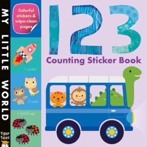 123 counting sticker book (my little world)