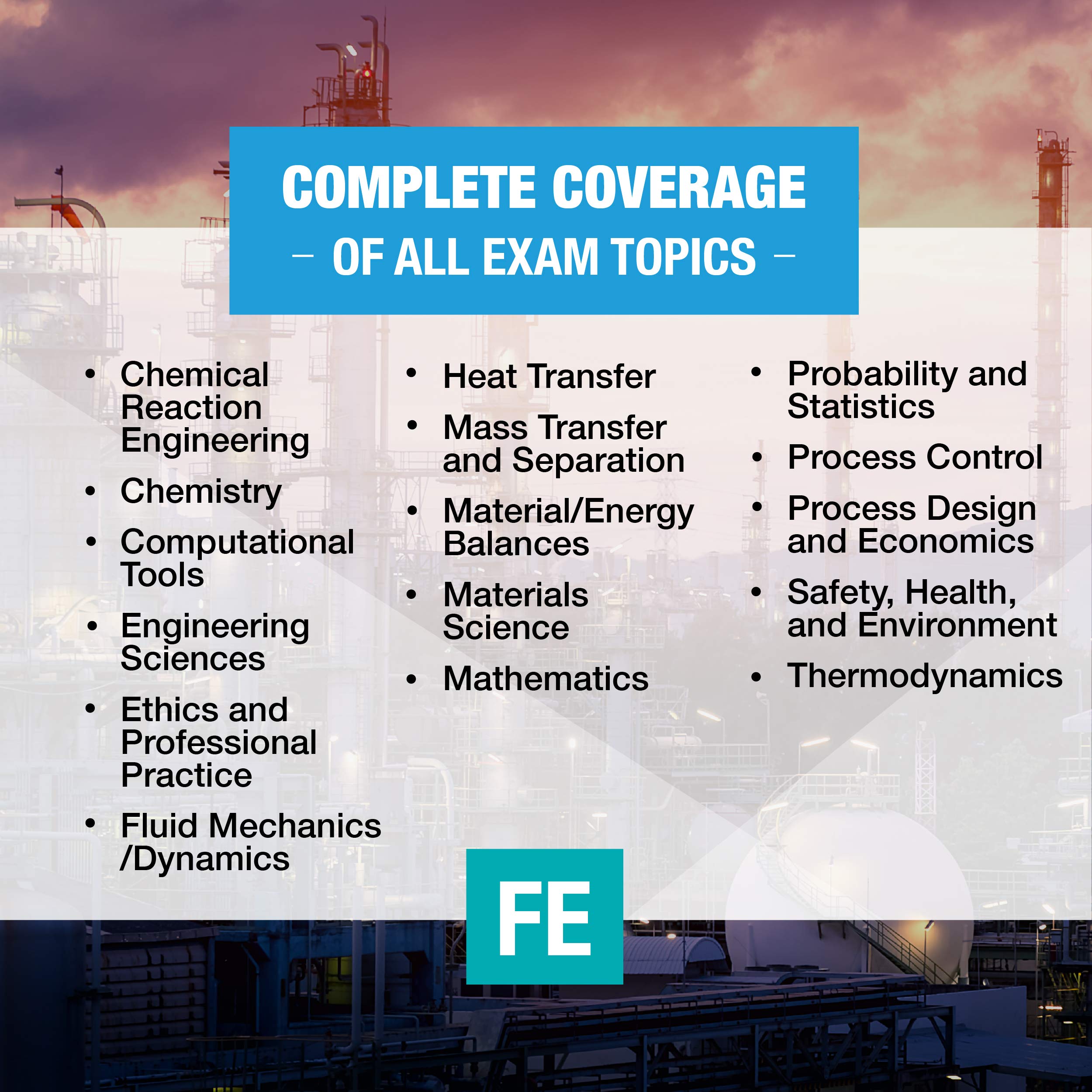 PPI FE Chemical Practice Problems – Comprehensive Practice for the NCEES FE Chemical Exam