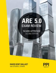 ppi are 5.0 exam review all six divisions, 2nd edition – comprehensive review manual for the ncarb are 5.0 exam