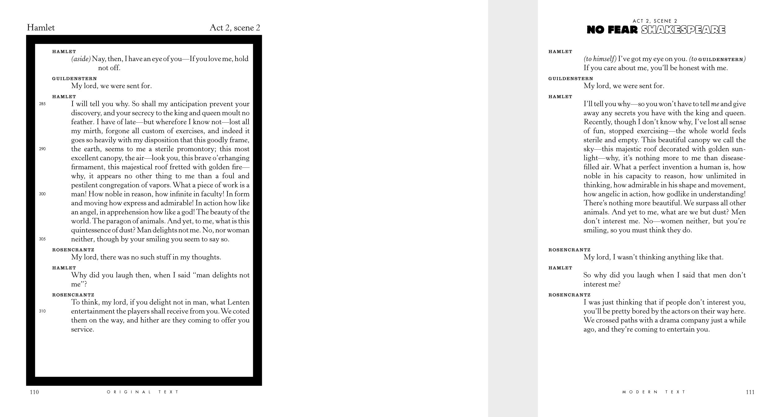 Hamlet: No Fear Shakespeare Side-by-Side Plain English (Volume 3)