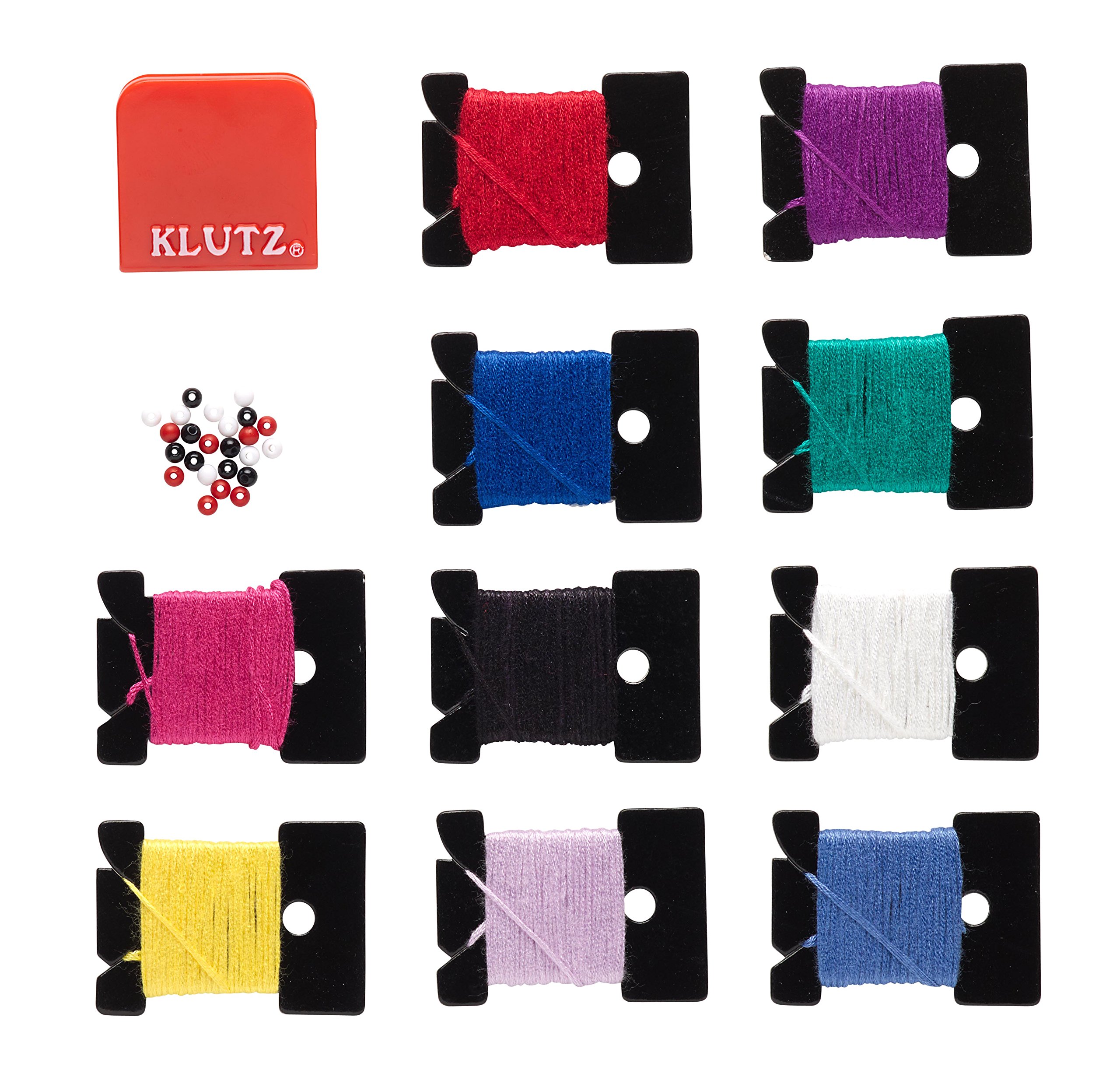 Klutz Friendship Bracelets Craft Kit Multicolored, 10.5" Length x 0.69" Width x 9" Height