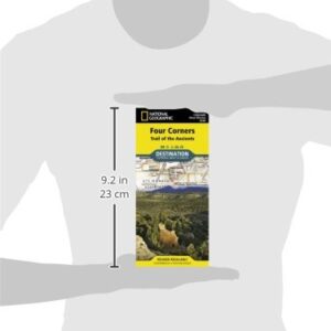 Four Corners [Trail of the Ancients] (National Geographic Destination Map)