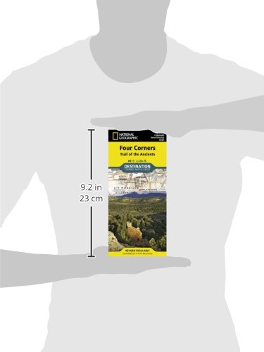 Four Corners [Trail of the Ancients] (National Geographic Destination Map)