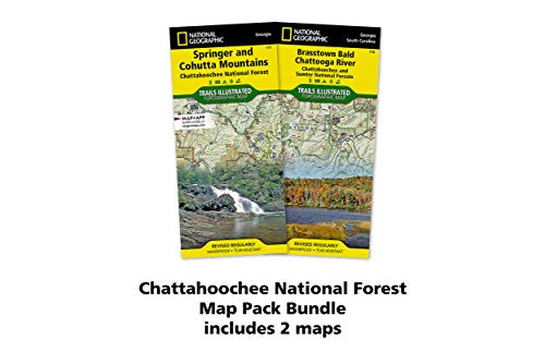 Chattahoochee National Forest [Map Pack Bundle] (National Geographic Trails Illustrated Map)