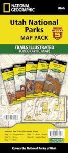 utah national parks [map pack bundle] (national geographic trails illustrated map)