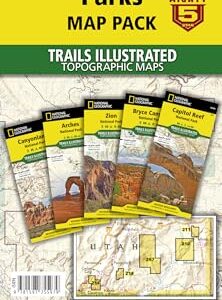 Utah National Parks [Map Pack Bundle] (National Geographic Trails Illustrated Map)