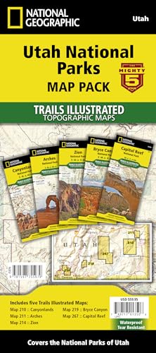 Utah National Parks [Map Pack Bundle] (National Geographic Trails Illustrated Map)