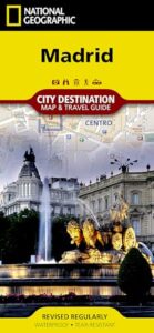 madrid map (national geographic destination city map)