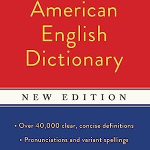 Webster's American English Dictionary, New Edition