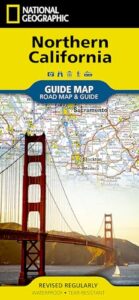 northern california map (national geographic guide map)