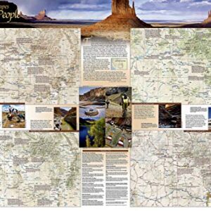 Four Corners [Trail of the Ancients] (National Geographic Destination Map)