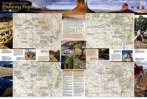 Four Corners [Trail of the Ancients] (National Geographic Destination Map)