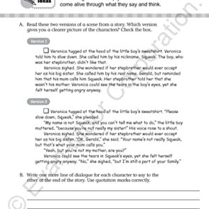 Evan-Moor Daily 6-Trait Writing, Grade 6 Homeschool and Classroom Resource Workbook, Reproducible Worksheets, Teaching Edition, Lesson Plans, Ideas, Organization, Word Choice, Sentence Fluency, Voice