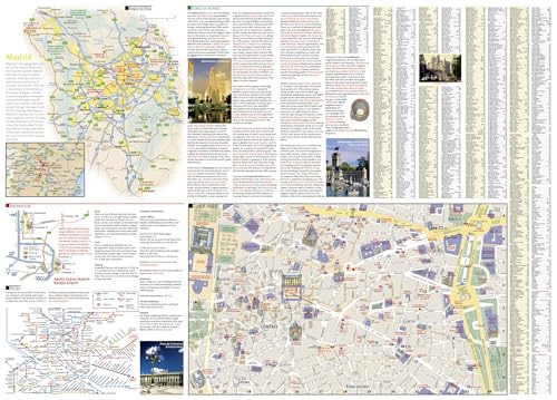 Madrid Map (National Geographic Destination City Map)