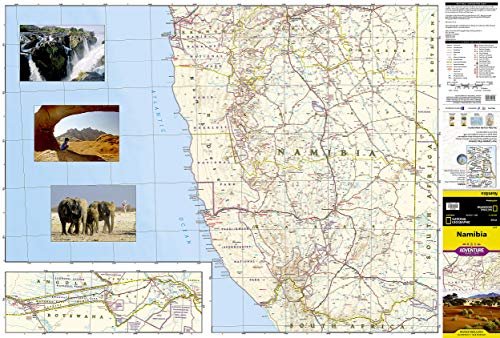 Namibia Map (National Geographic Adventure Map, 3209)