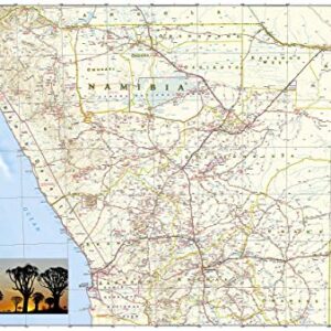 Namibia Map (National Geographic Adventure Map, 3209)