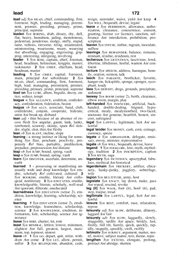 Webster's Thesaurus for Students, Fourth Edition, Newest Edition