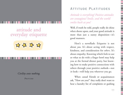 Little Pink Book of Etiquette (Little Pink Books)