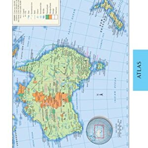 Webster's Dictionary & Thesaurus for Students with Full-Color World Atlas, Third Edition