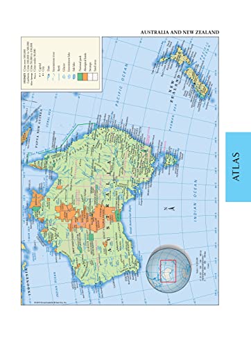 Webster's Dictionary & Thesaurus for Students with Full-Color World Atlas, Third Edition