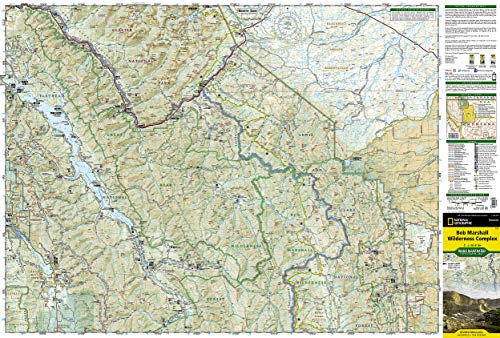 Bob Marshall Wilderness Map (National Geographic Trails Illustrated Map, 725)