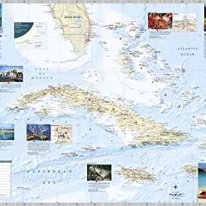 Caribbean Map (National Geographic Destination Map)