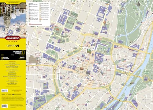 Munich Map (National Geographic Destination City Map)