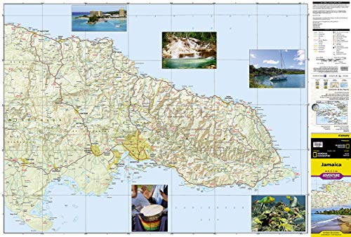 Jamaica Map (National Geographic Adventure Map, 3116)