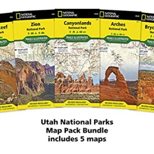 Utah National Parks [Map Pack Bundle] (National Geographic Trails Illustrated Map)