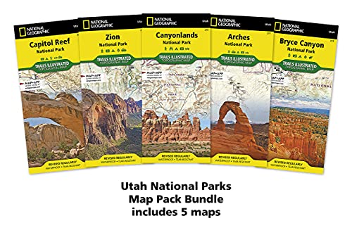 Utah National Parks [Map Pack Bundle] (National Geographic Trails Illustrated Map)