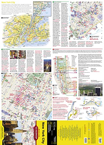 New York City Map (National Geographic Destination City Map)