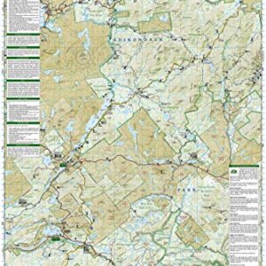 Northville-Placid Trail Map (National Geographic Trails Illustrated Map, 736)