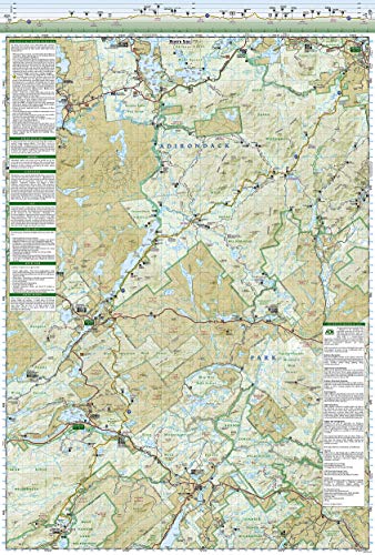 Northville-Placid Trail Map (National Geographic Trails Illustrated Map, 736)