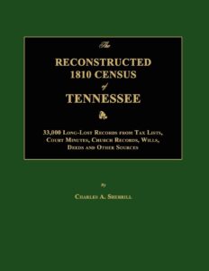 the reconstructed 1810 census of tennessee